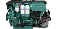 Volvo Penta D4-260 marine diesel engine 260hp - French Marine Motors Ltd
