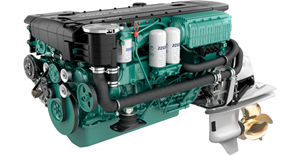 Volvo Penta D6-400 Aquamatic Sterndrive marine diesel engine 400hp ...