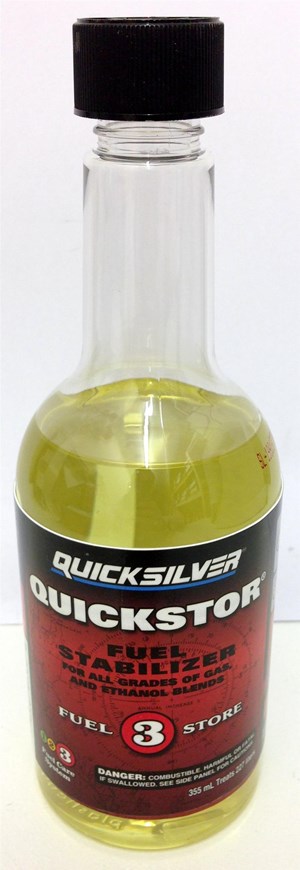 Quicksilver Quickstor Fuel Stabilizer 92-8M0079745 355ml Bottle ...