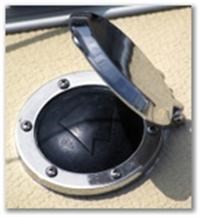 Maxwell Stainless Steel Covered Windlass Foot Switch - French Marine ...