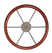 Vetus Steering Wheel With Mahogany Rim Type KW45 Ø 450 mm. KW45 ...